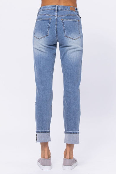 Mariah Plus High Waist Judy Blue Boyfriend Jeans | Catching Fireflies ...