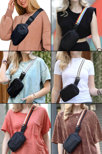 Belt Bag With Multiple Adjustable Straps | Catching Fireflies Boutique